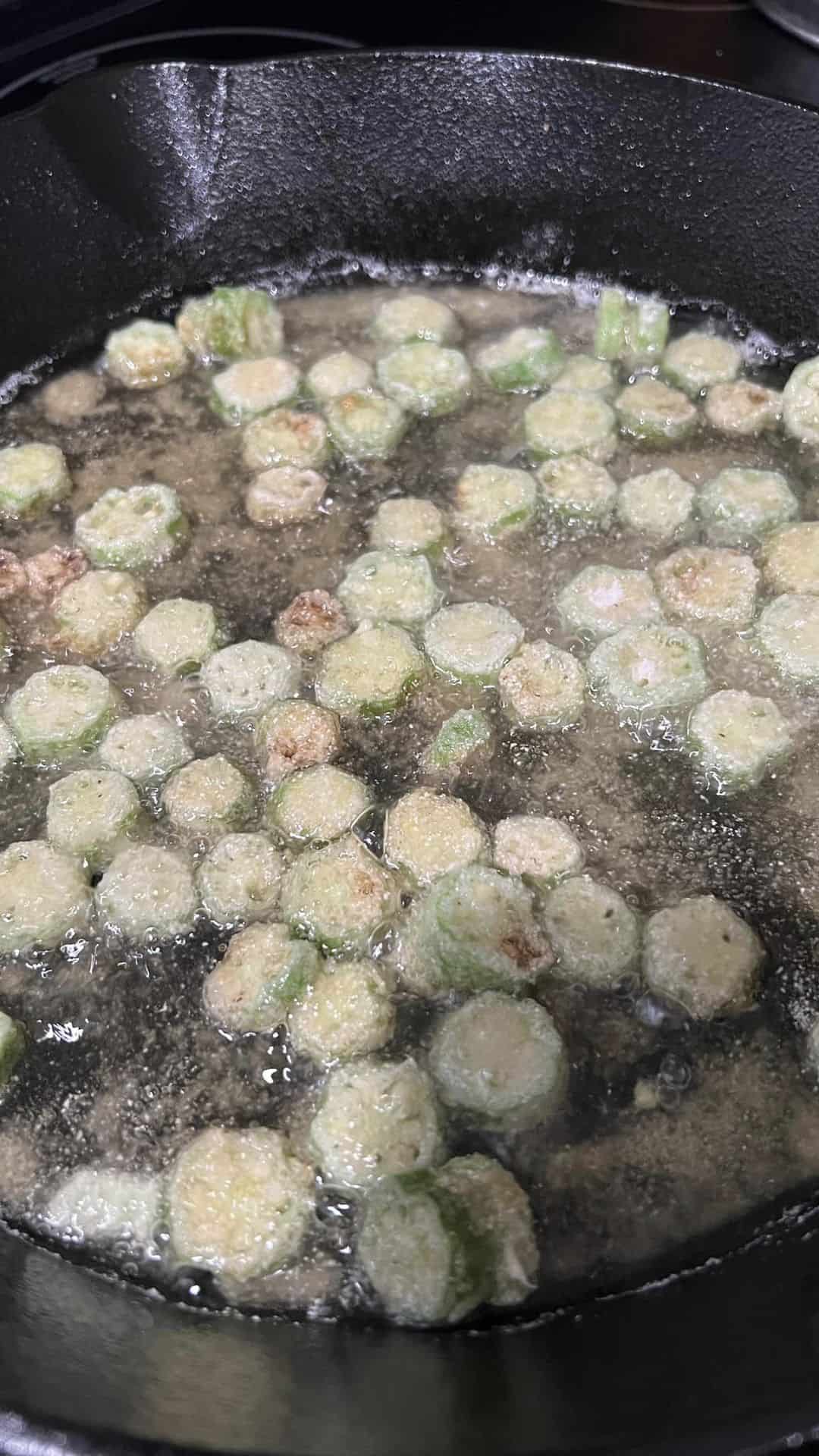 Fresh Fried Okra - Pauline Manor