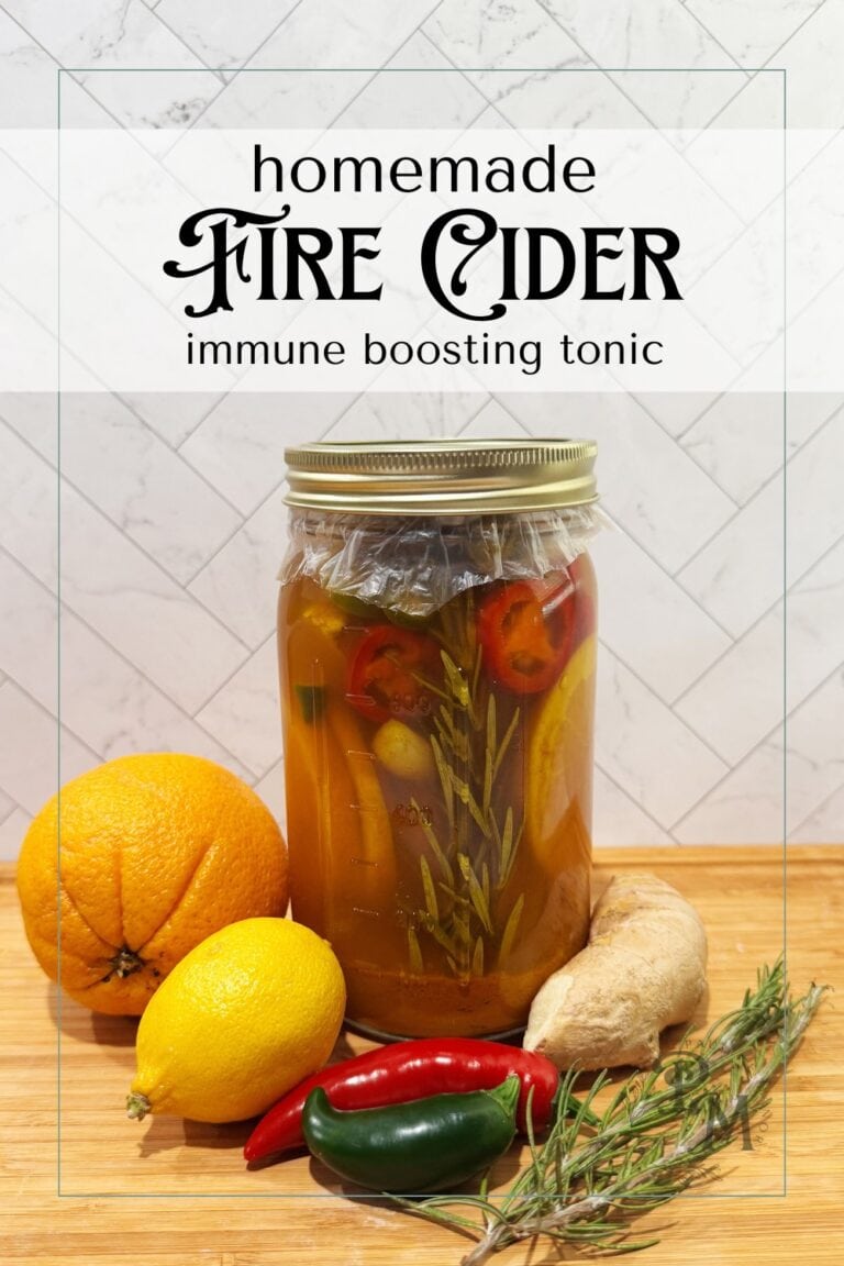 Homemade Fire Cider Recipe - Pauline Manor